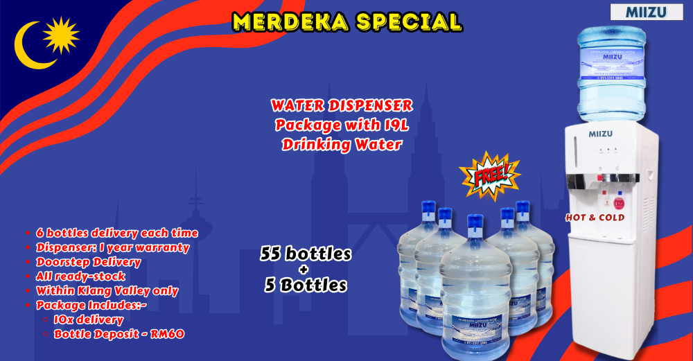 MIIZU | Your one-stop solution for Mineral Water delivery