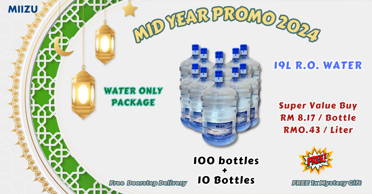 MIIZU | Your one-stop solution for Mineral Water delivery